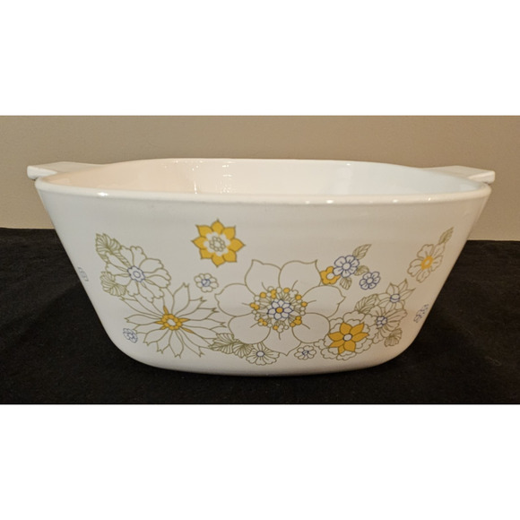 Corningware | Kitchen | Vintage Corning Ware P2 2b Floral Bouquet 2 12 ...